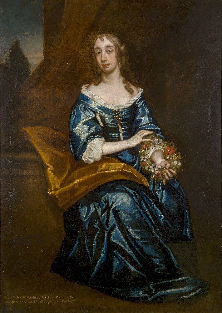Sir Peter Lely | Portrait of Elizabeth Willoughby (Circa 1660) | MutualArt