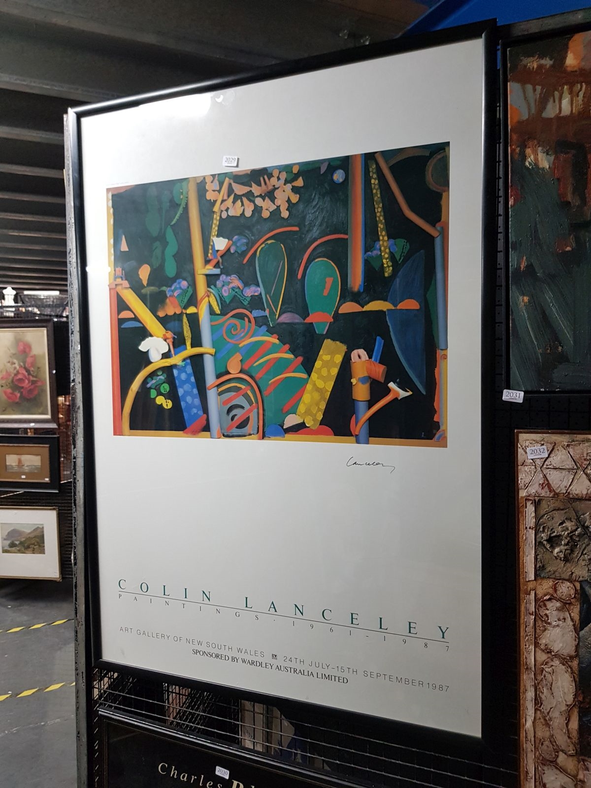 Colin Lanceley | Exhibition Poster for Art Gallery of NSW | MutualArt