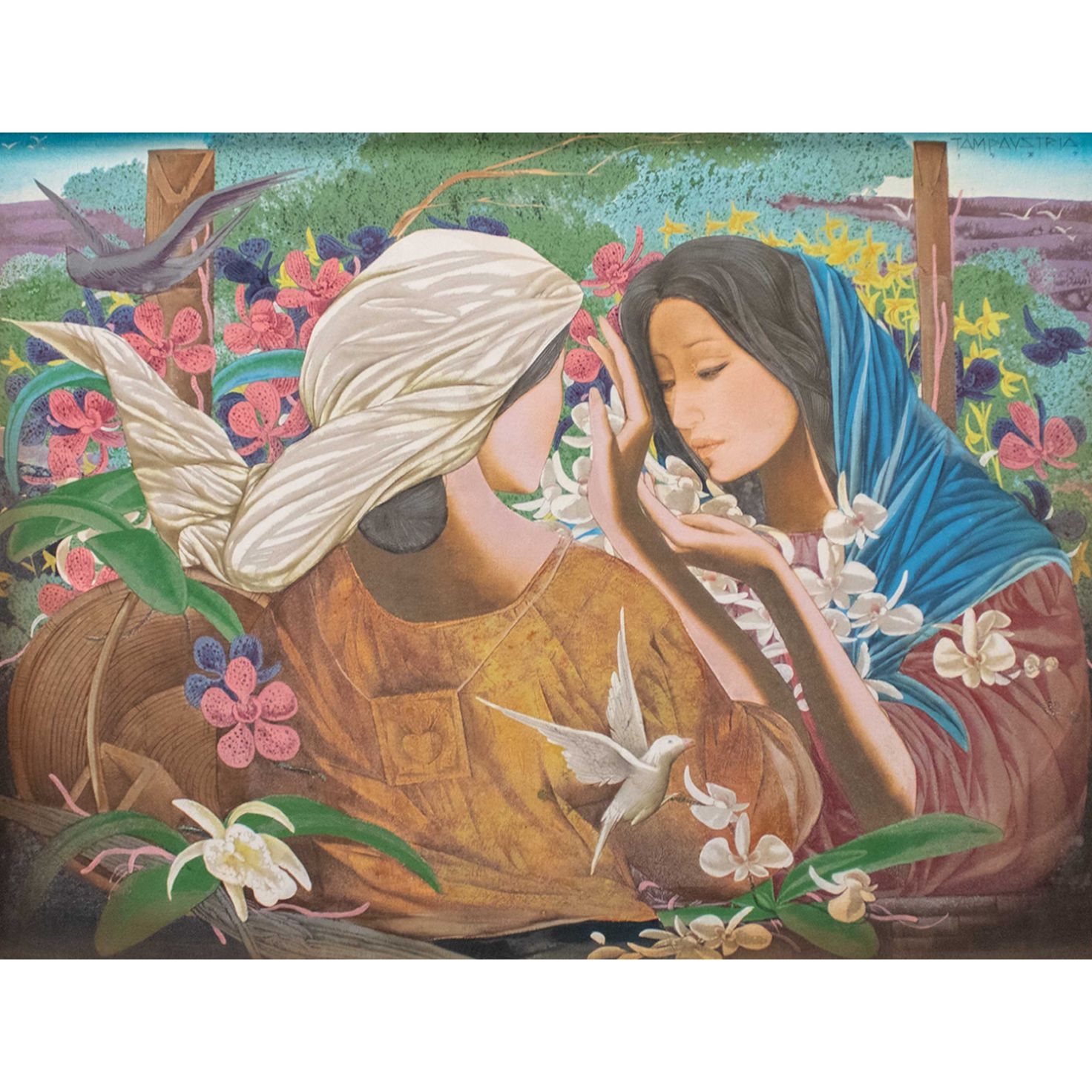 Tam Austria | Mother and Daughter (1987) | MutualArt
