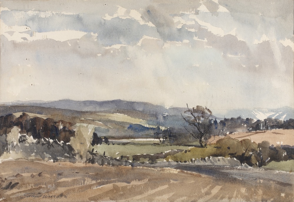 Edward Wesson | River landscape | MutualArt