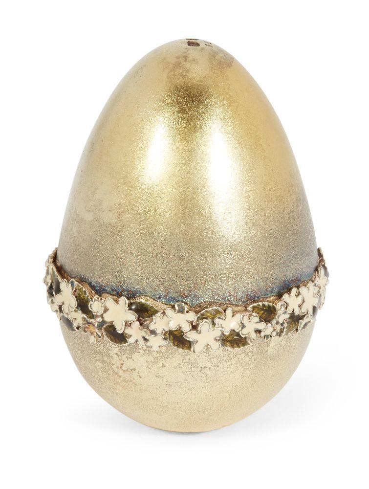 Stuart Devlin | A silver gilt surprise egg by Stuart Devlin | MutualArt