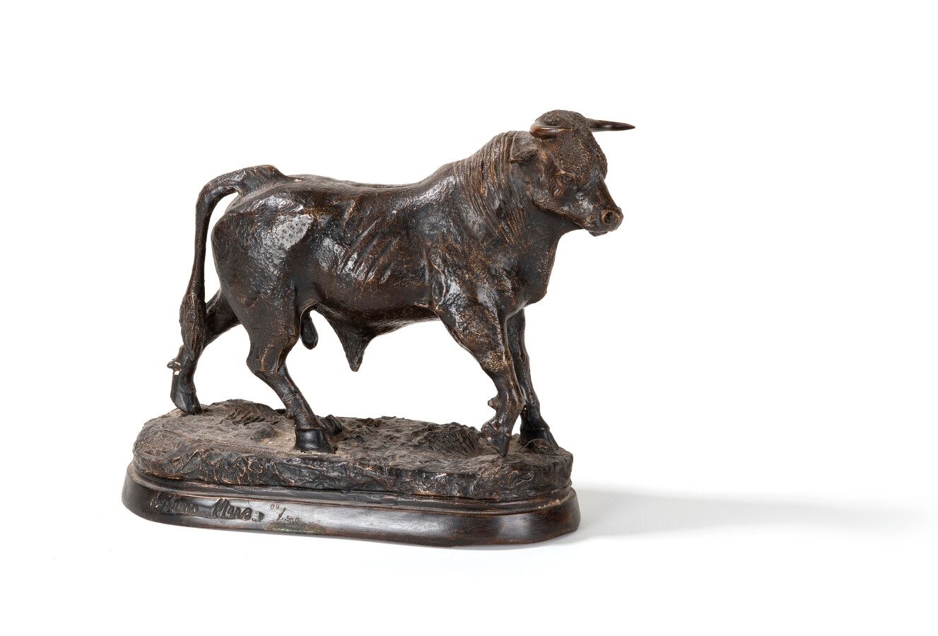 Christian Maas | Taureau marchant | MutualArt