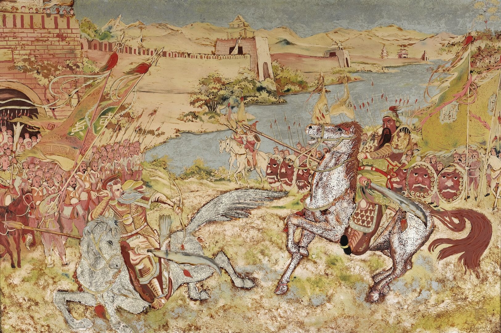 Tran Van Ha | Episode of the Three Kingdoms (Circa 1955) | MutualArt