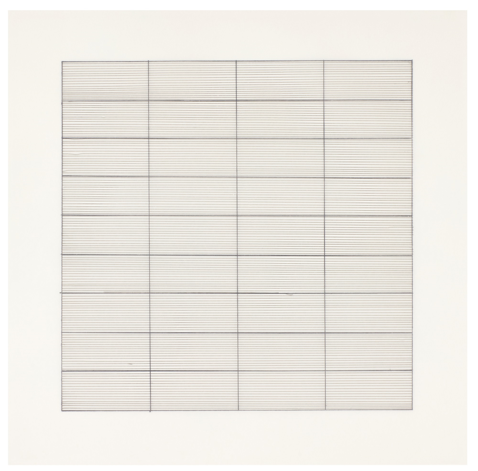Agnes Martin | Paintings and Drawings (1991) | MutualArt