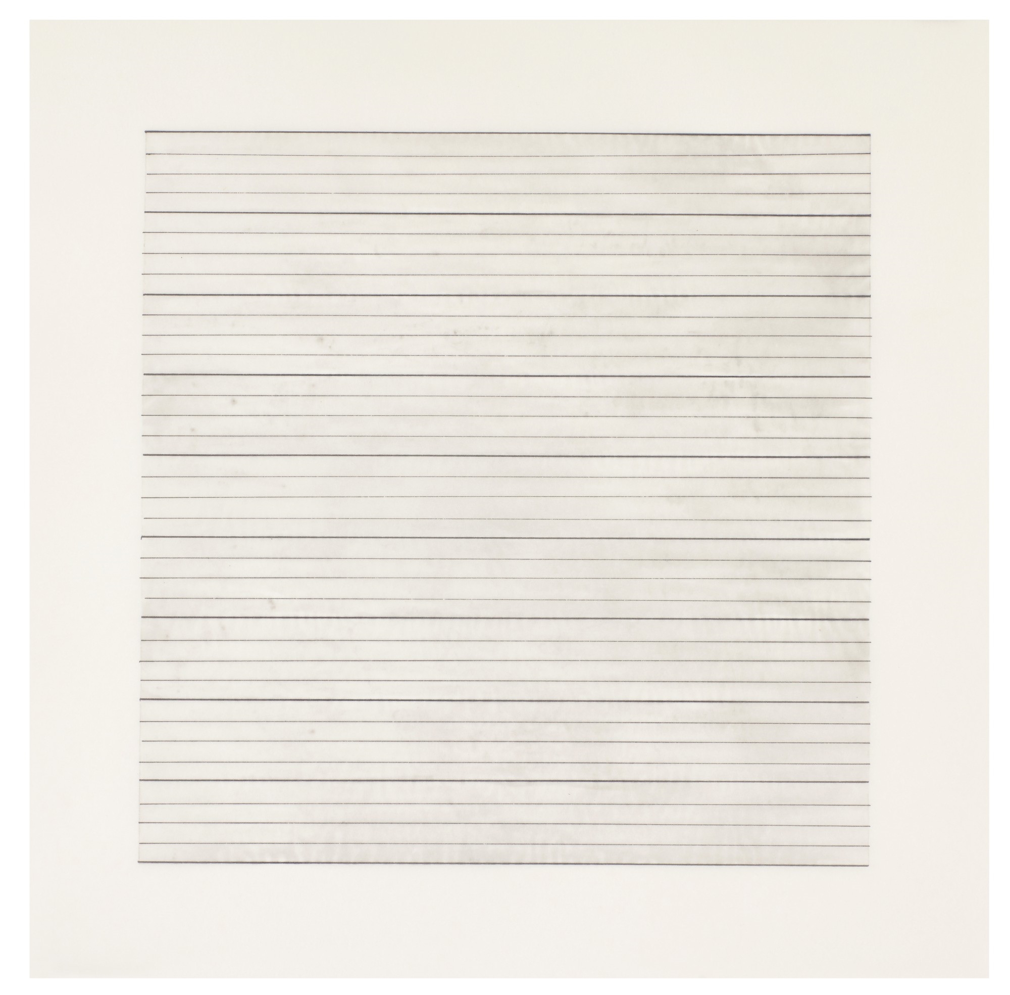 Agnes Martin | Paintings and Drawings (1991) | MutualArt