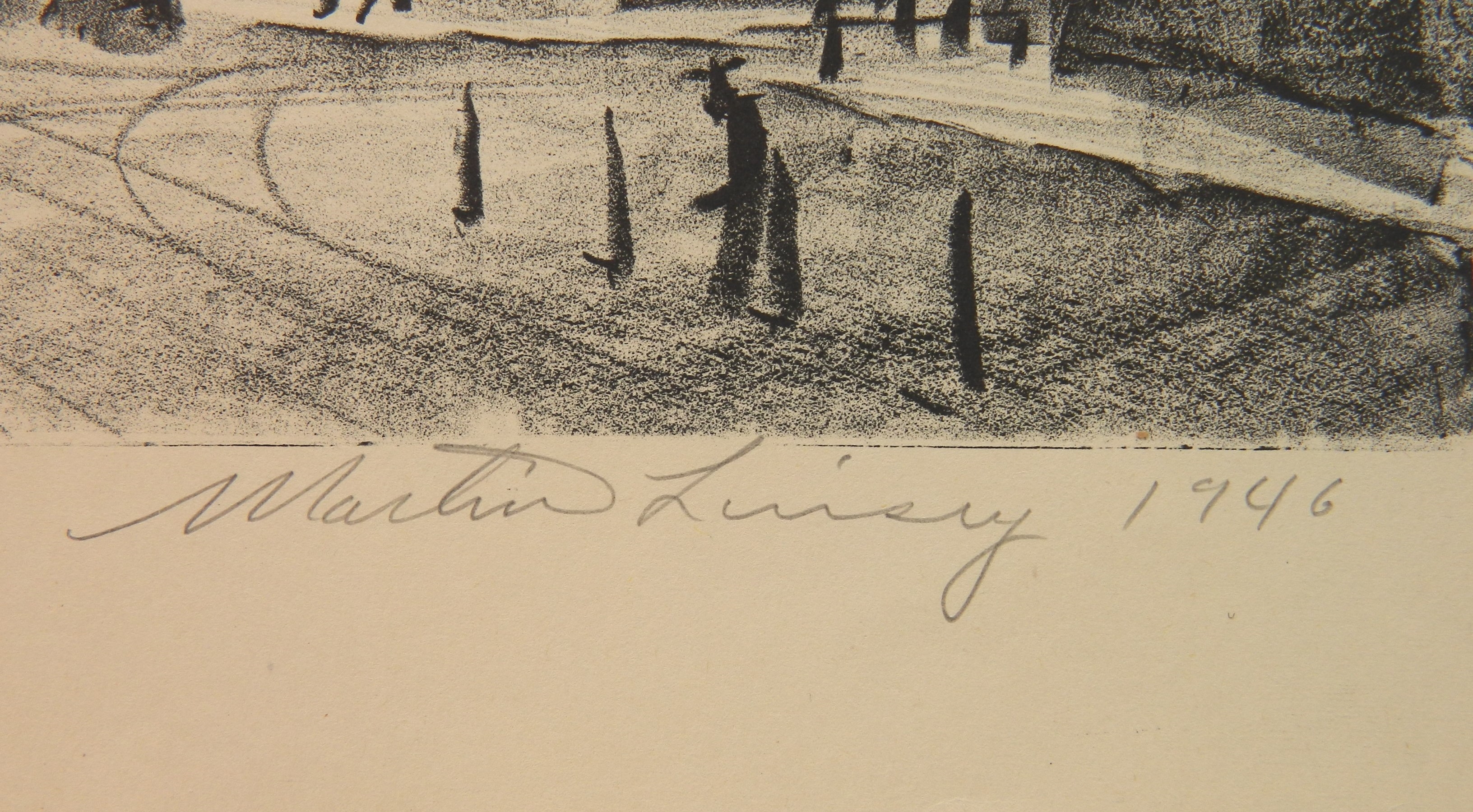 Martin Linsey | Euclid Avenue (1946) | MutualArt