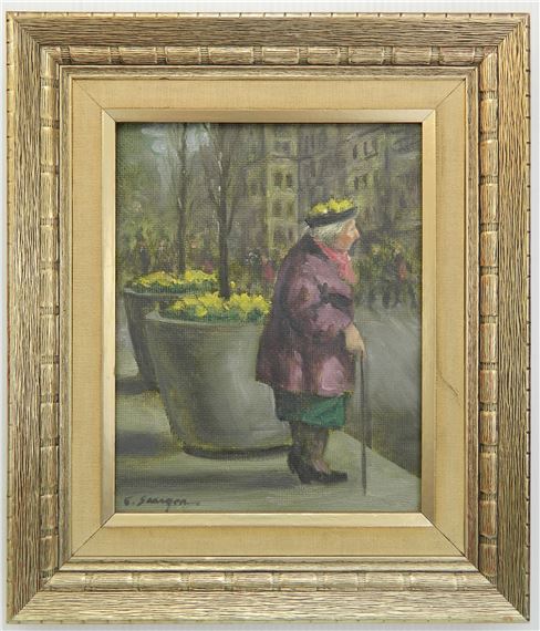 Clyde Singer | ''5th Ave Pedestrian (1968) | MutualArt