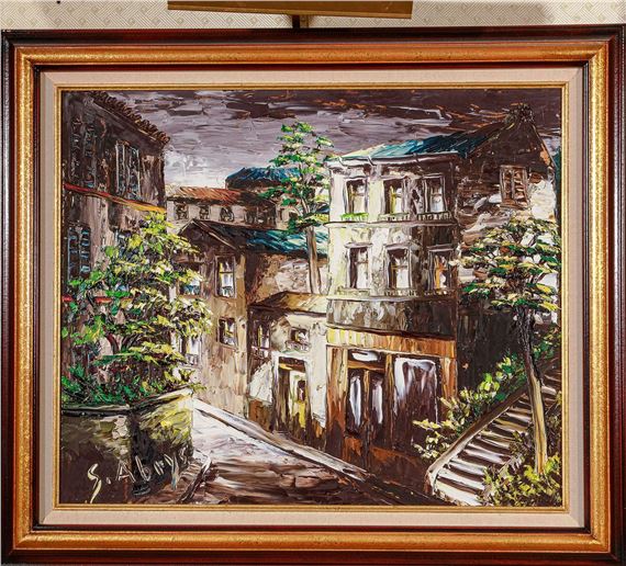 Léon Schwarz-Abrys | The alleyway | MutualArt