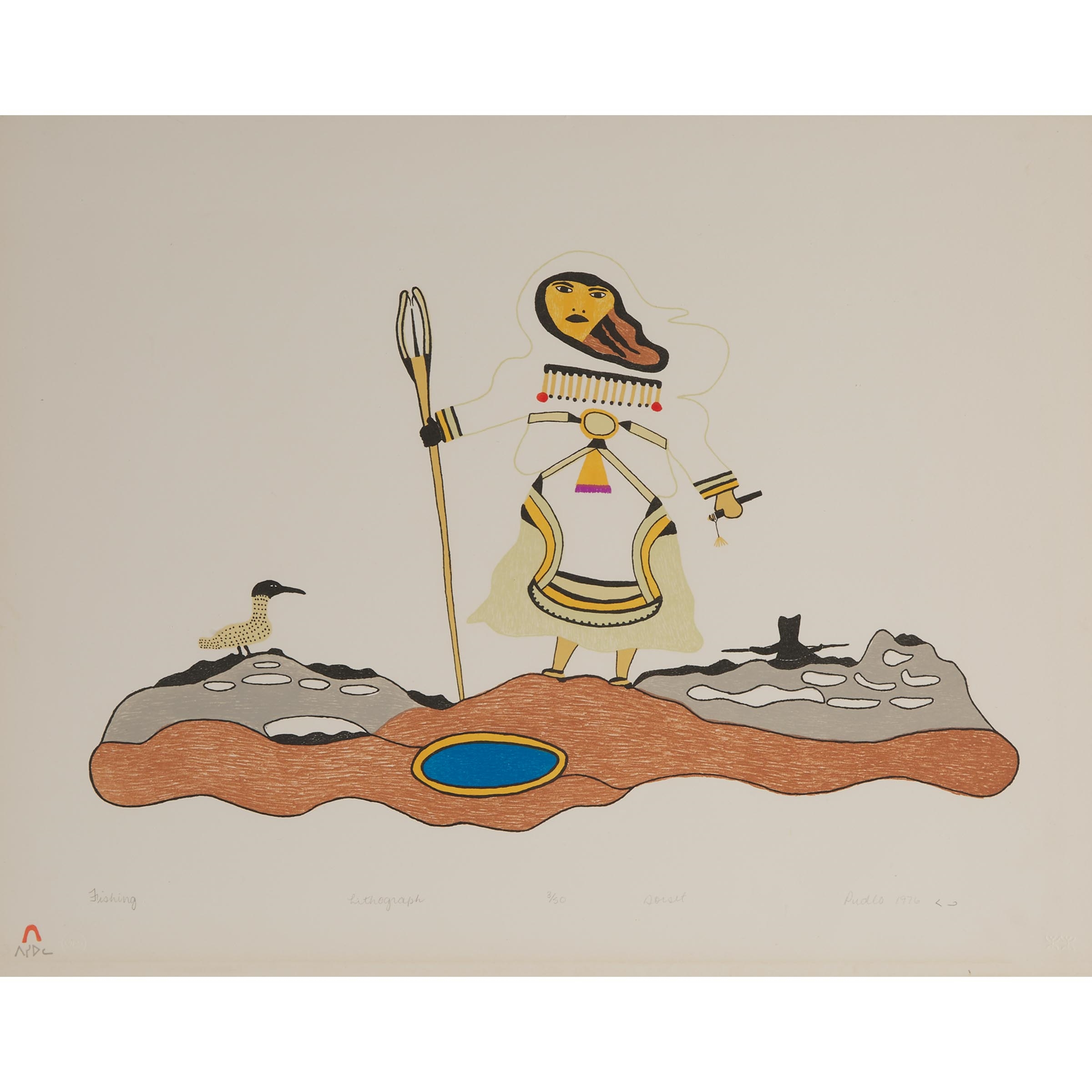 Pudlo Pudlat | FISHING (1976) | MutualArt