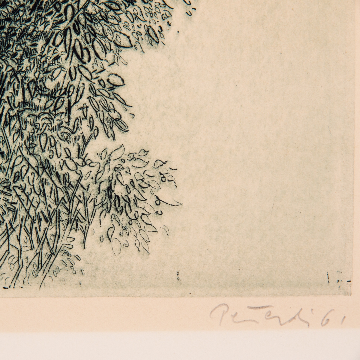 Gabor Peterdi | Wistaria (1962) | MutualArt