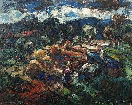 Maurice Vagh-Weinmann | Paysage de Provence (1961) | MutualArt