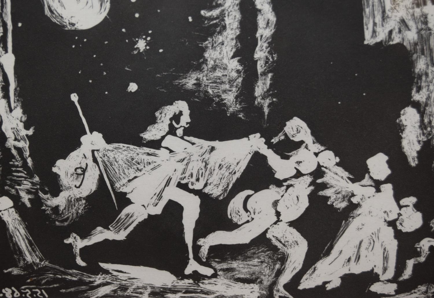 Pablo Picasso | ' La Celestine et sa Creature Entrainent le Pigeon Beau ...