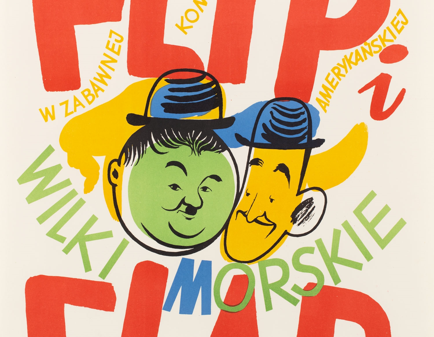 Henryk Tomaszewski | Plakat filmowy Flip i Flap (1947) | MutualArt