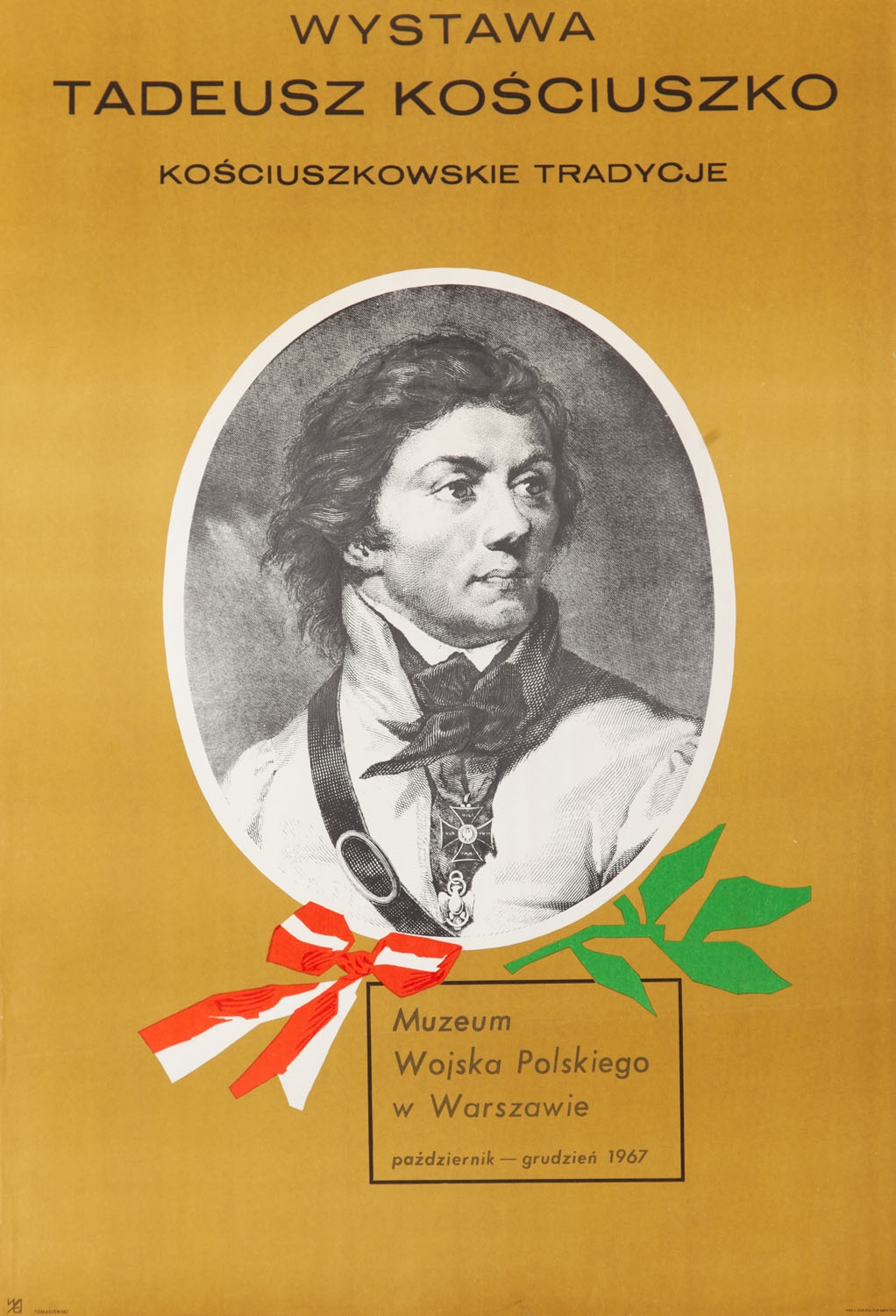 Henryk Tomaszewski | Plakat wystawowy Kościuszkowski tradycje. Muzeum ...