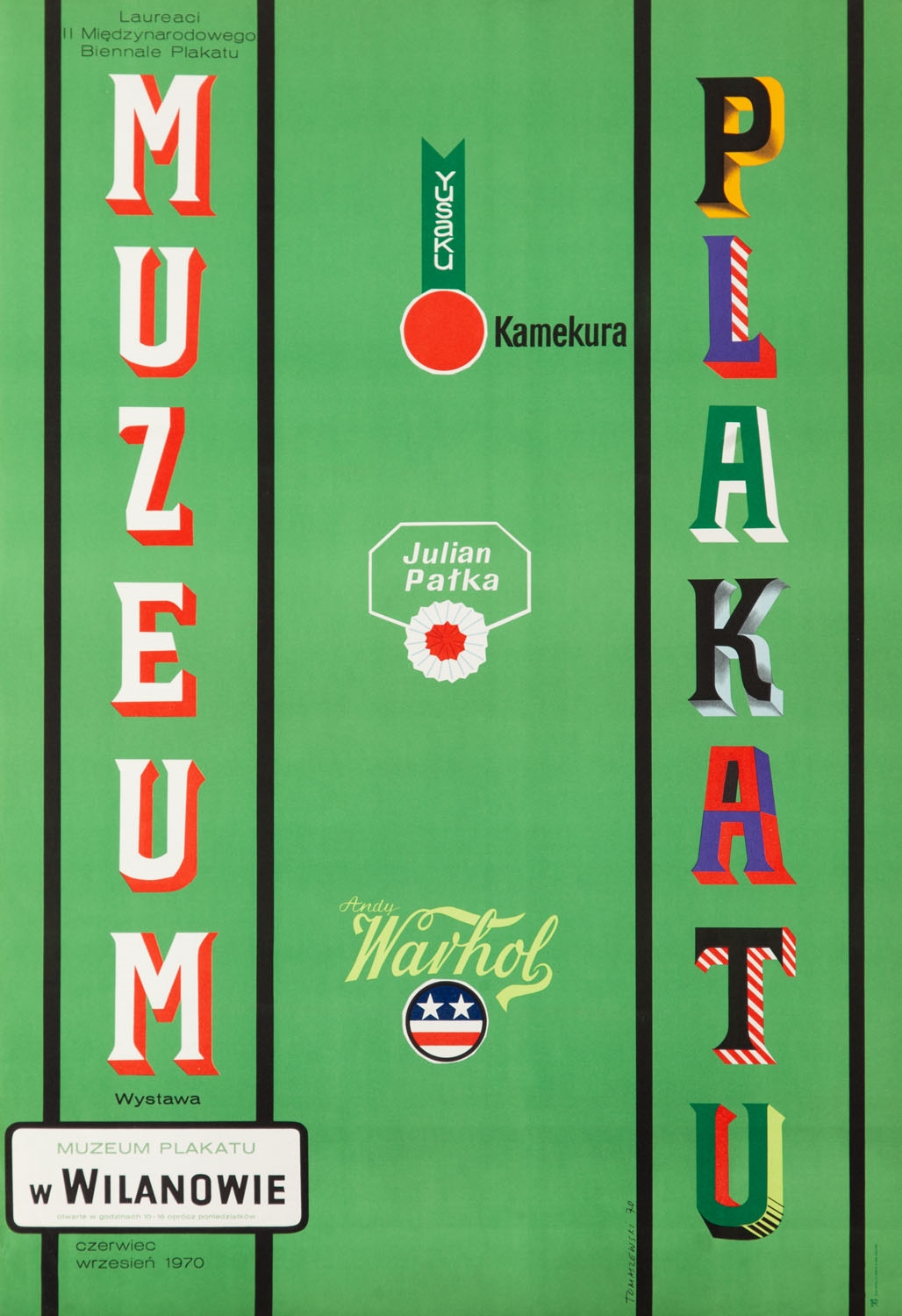 Henryk Tomaszewski | Plakat wystawy Laureaci II Międzynarodowego ...
