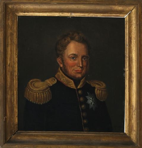 Dutch School, 19th Century | Portret van Koning Willem I naar Jean ...