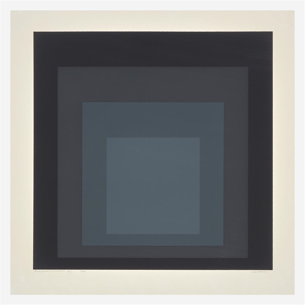 Josef Albers | Gray Instrumentation Ij (1974) | MutualArt