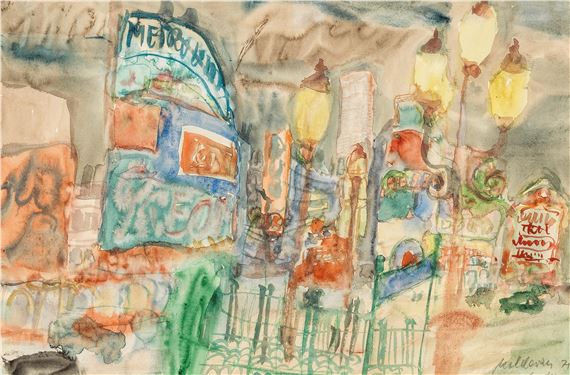 Kurt Moldovan | Piccadilly Circus (1971) | MutualArt