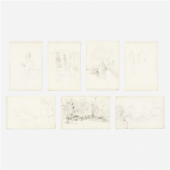 Richard Estes | Collection of seventy-seven works on paper | MutualArt