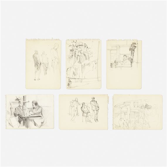 Richard Estes | Collection of seventy-seven works on paper | MutualArt