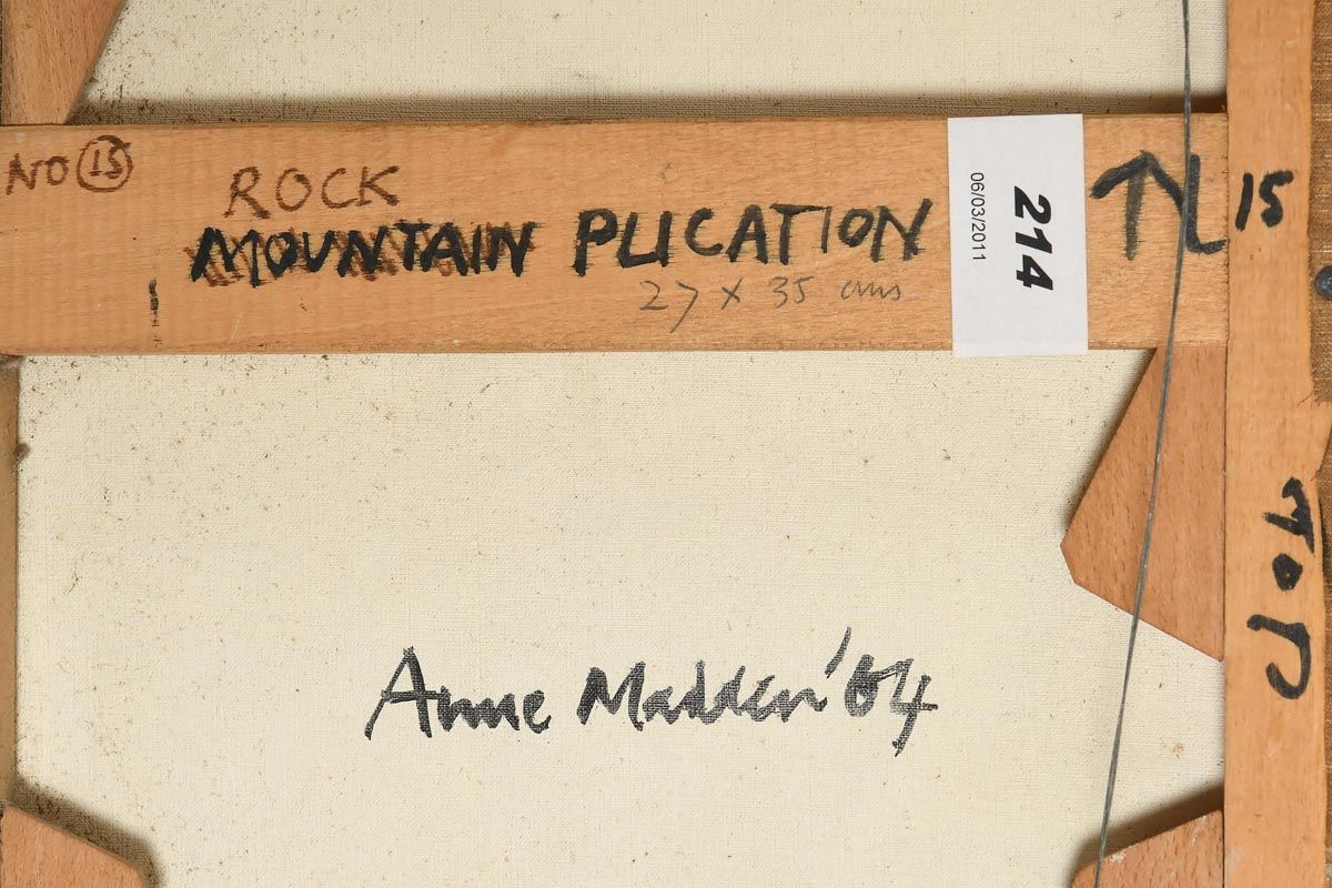 Anne Madden | Mountain Plication (1964) | MutualArt