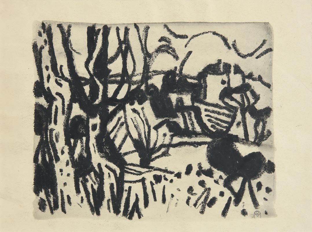 Colin Middleton | Figure (1959) | MutualArt