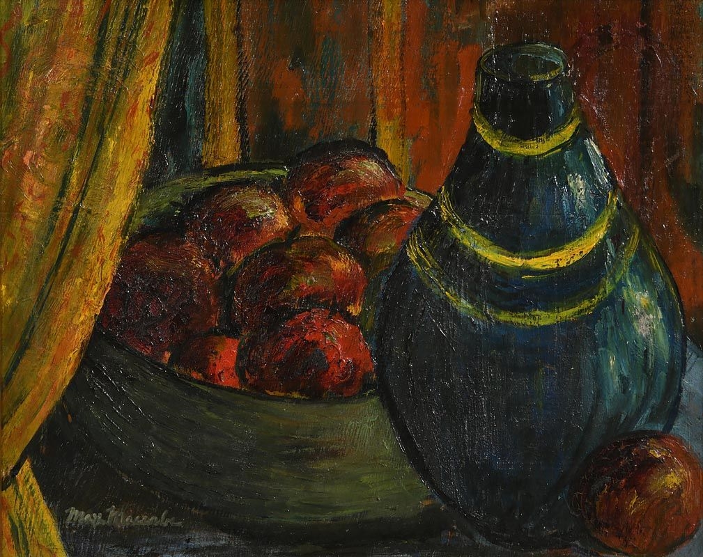 Max McCabe | BOTTLE AND FRUIT | MutualArt