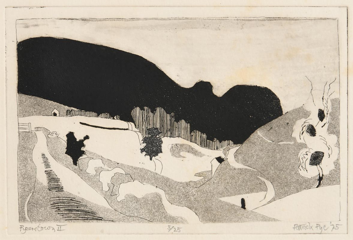 Patrick Pye | Patrick Pye THE PENTECOST OF ST JOHN Etching | MutualArt