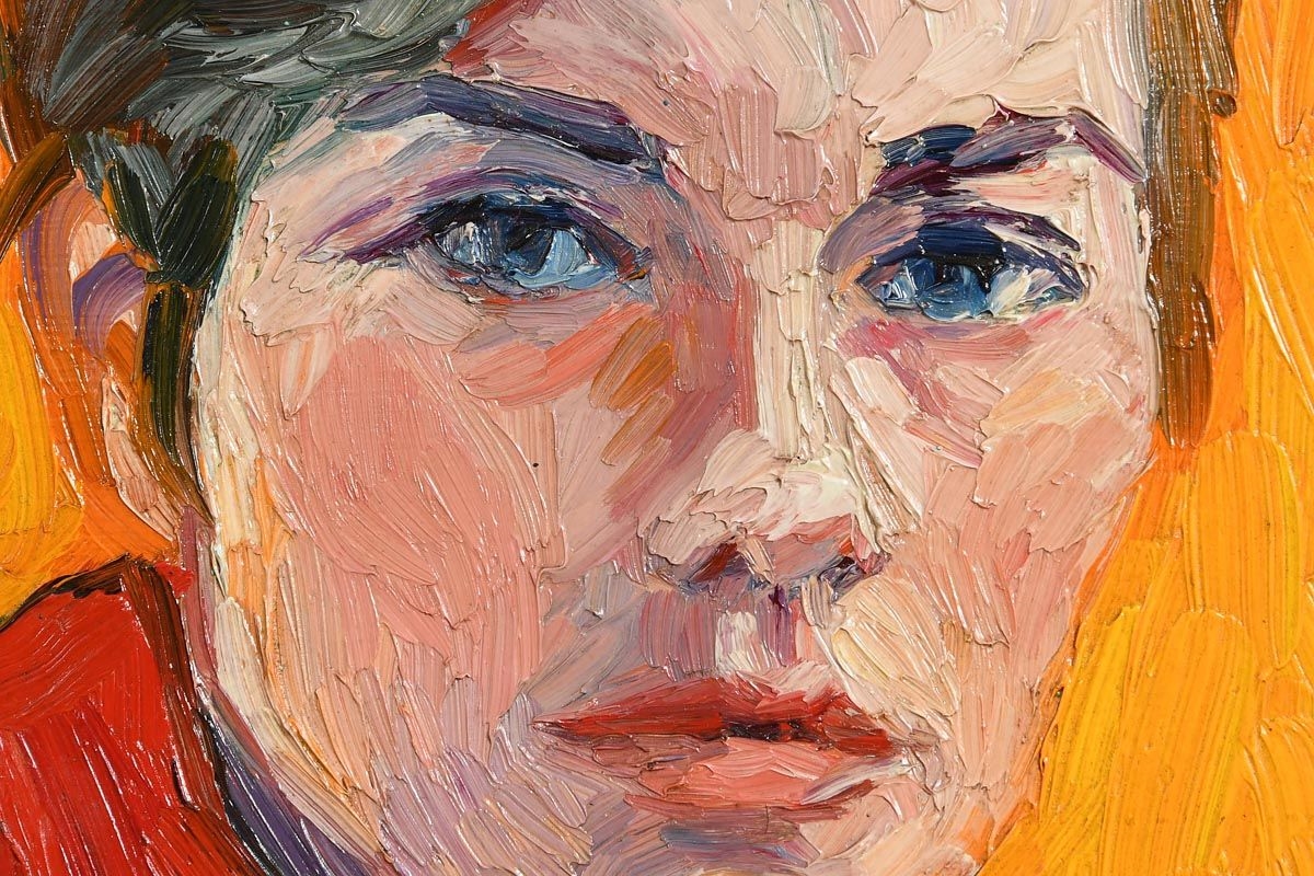 Colette Mills | Self Portrait (1970) | MutualArt