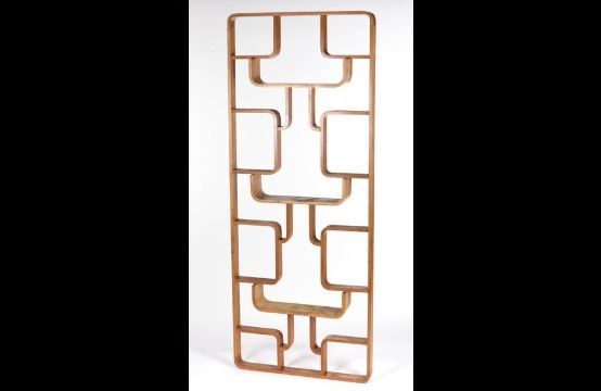 Ludvik Volak | Claustra forming shelves in thermoformed ash (Circa 1960 ...