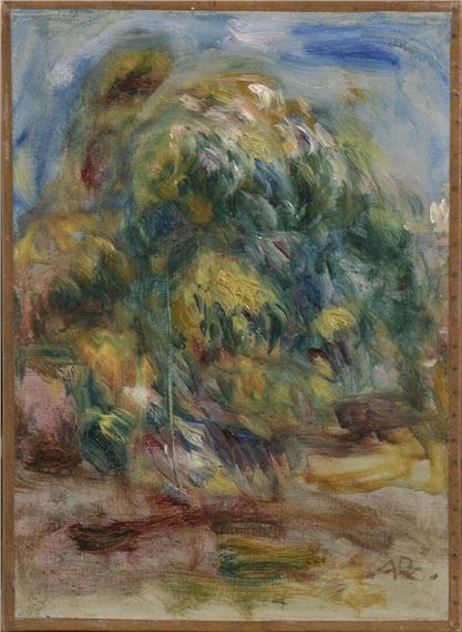 Pierre-Auguste Renoir | Tree Landscape (1917) | MutualArt