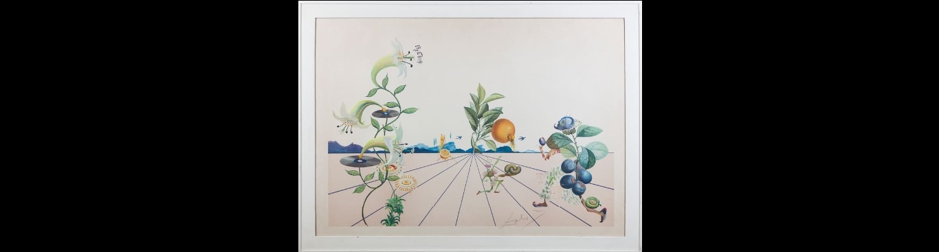 Salvador Dalí | Flordali II: La Rose Papillon (1981) | MutualArt