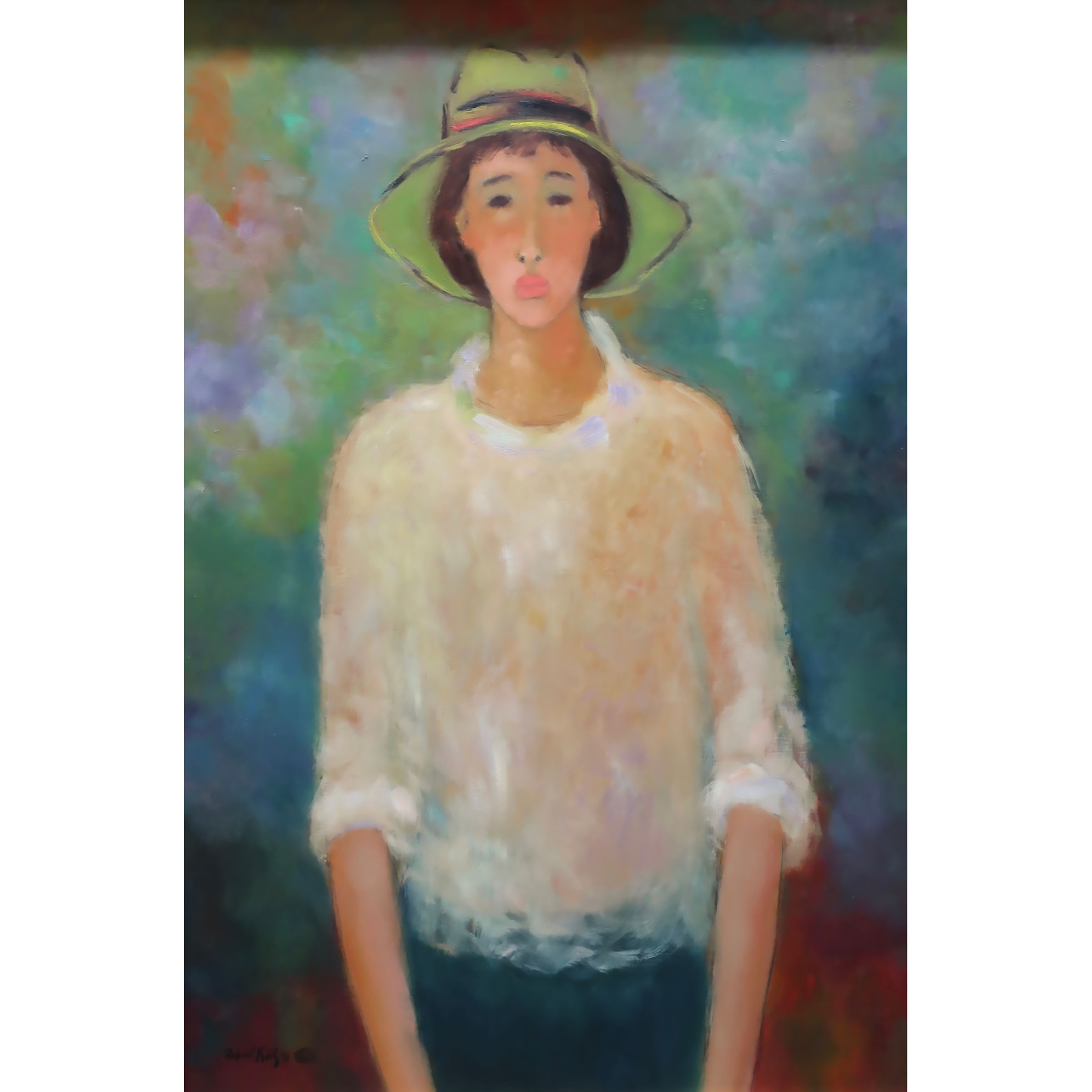 Robert Katz | IMPRESSIONISTIC GIRL (1991) | MutualArt