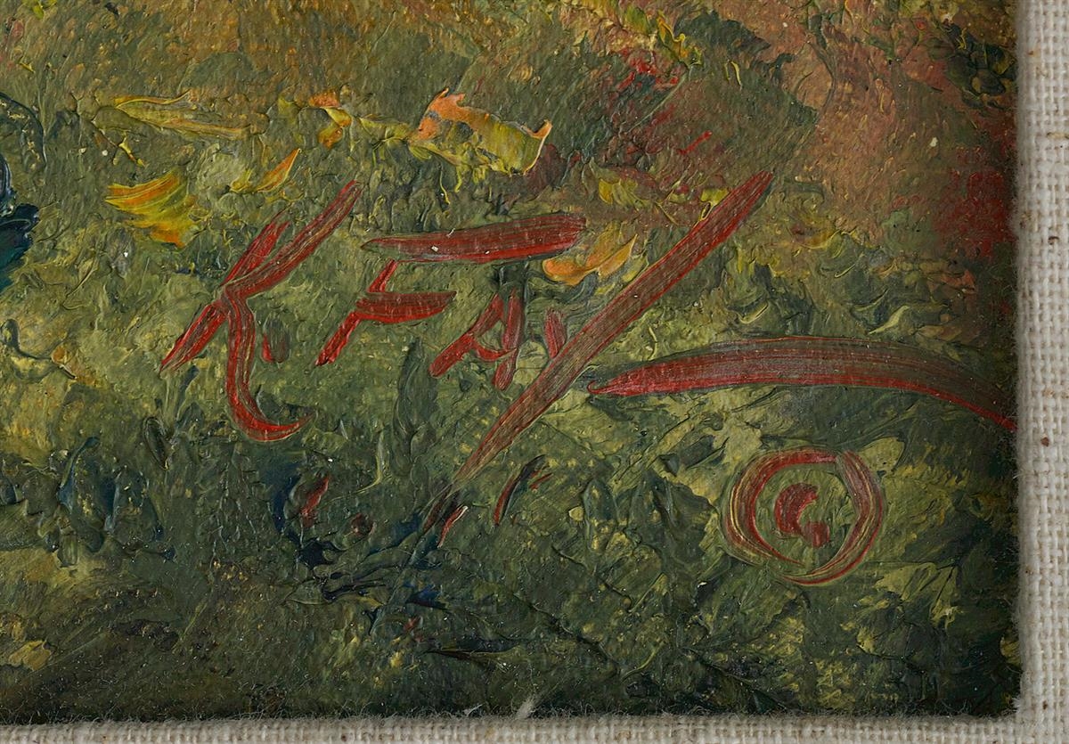 Keith Fay | The Old Buck and Rail | MutualArt