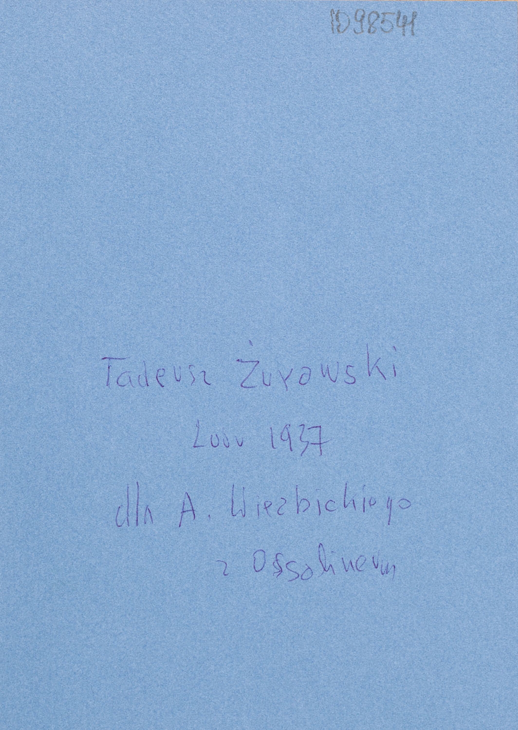 Tadeusz Zurowski | Exlibris A[dama] Wierzbickiego (1937) | MutualArt