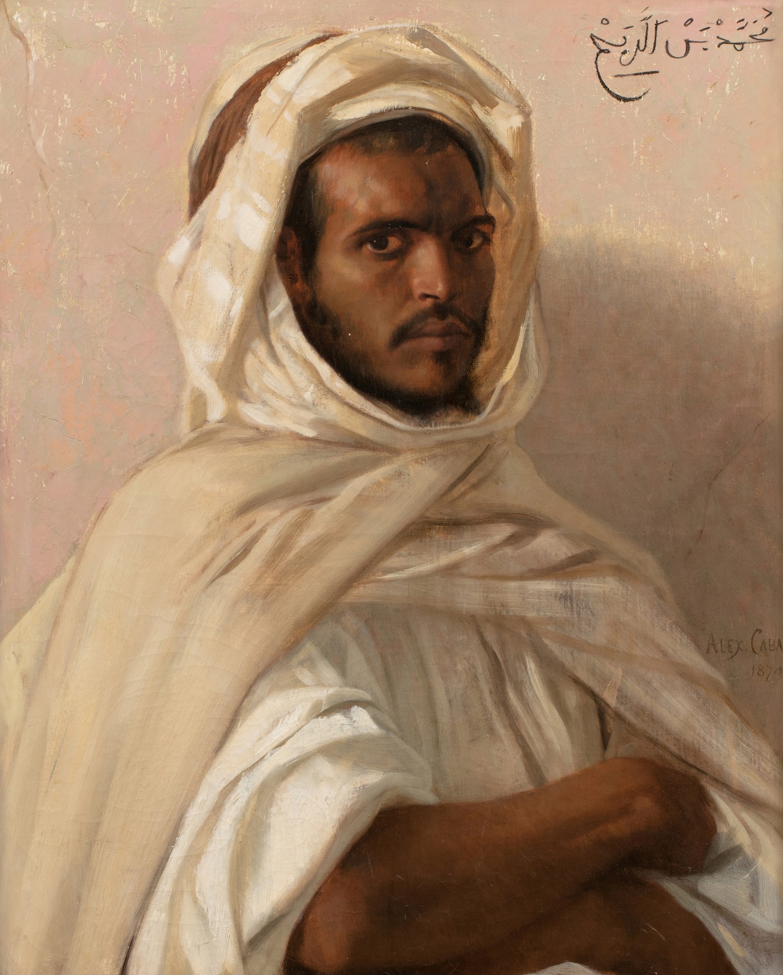 Alexandre Cabanel | Portrait of a North African (1870) | MutualArt