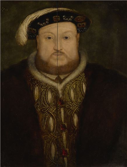 Hans Holbein the Elder | Portrait of King Henry VIII, bust-length (1545 ...