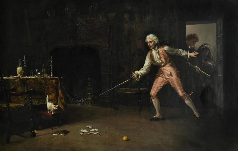 Henry Gillard Glindoni | Der zerbrochene Teller | MutualArt