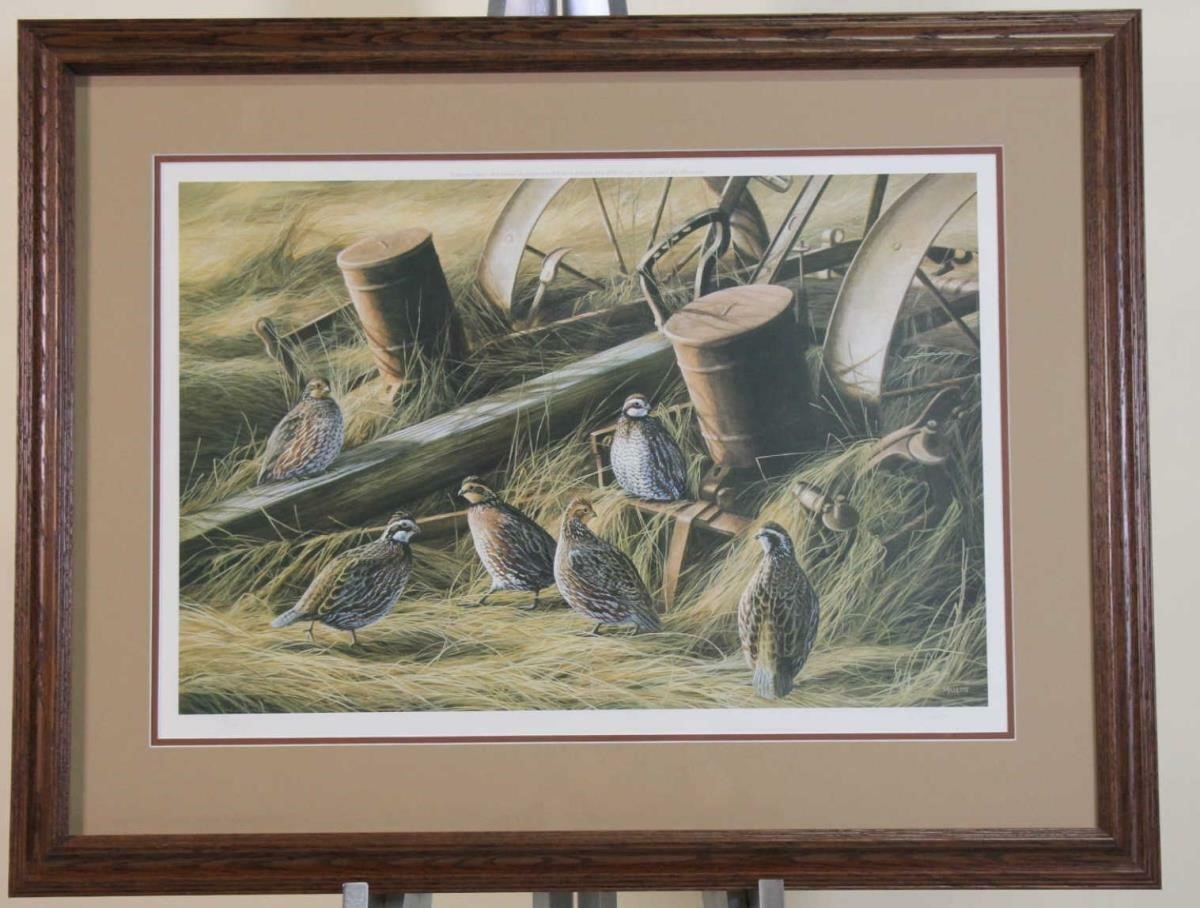 Rosemary Millette | AUTUMN GLOW-BOBWHITE | MutualArt