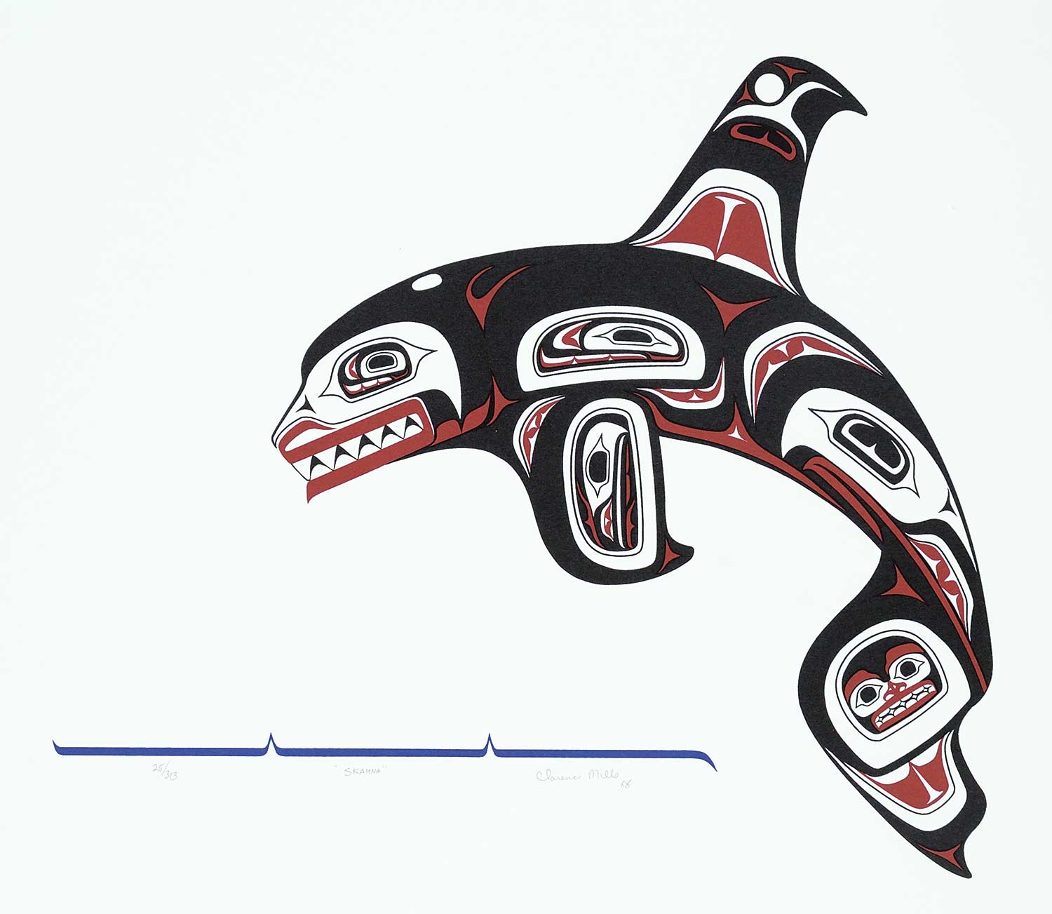 Haida Killer Whale Art
