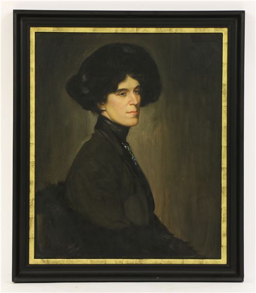 Howard Somerville | Portrait of a lady from the Stutchbury family ...
