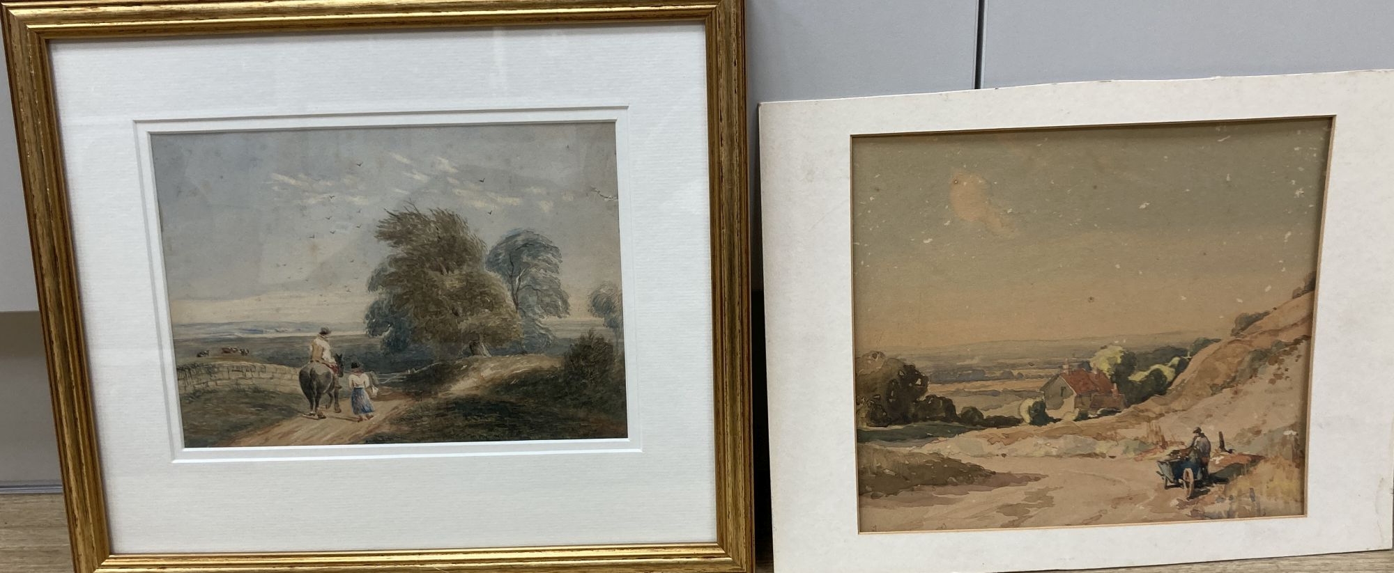 William Hyams | Figure on the South Downs | MutualArt