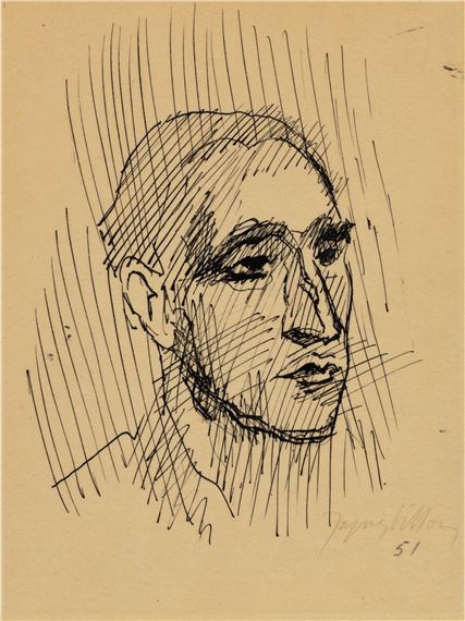 Jacques Villon | Pour un portrait de Marcel Duchamp (51) | MutualArt