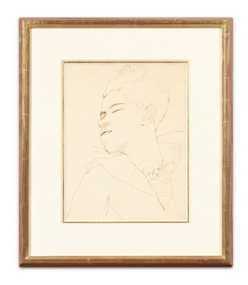 Jean Cocteau | Jean Desbordes endormi (1927) | MutualArt