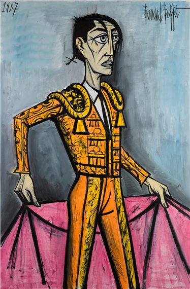 Bernard Buffet | TORERO (BULLFIGHTER) (58) | MutualArt