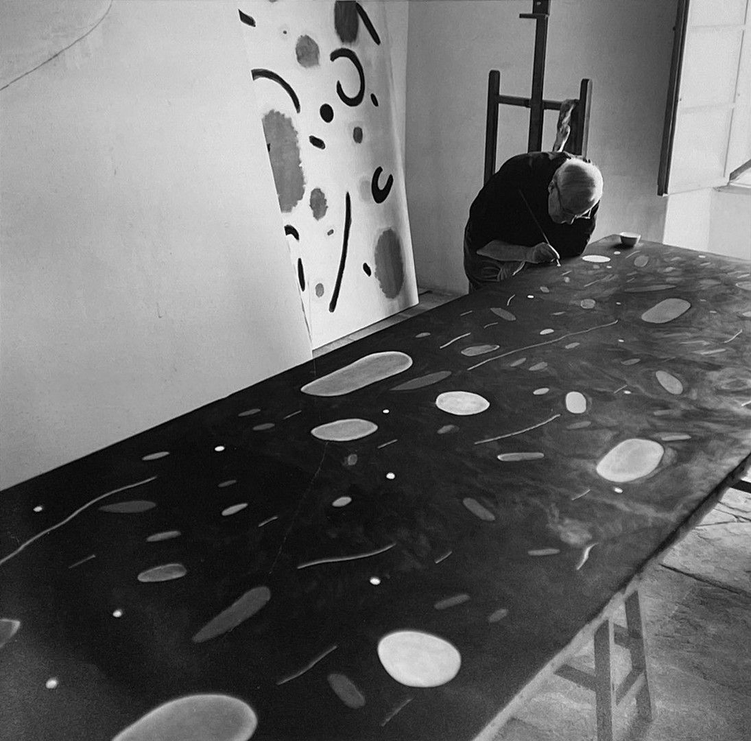 Daniel Frasnay | Joan Miro in her studio | MutualArt