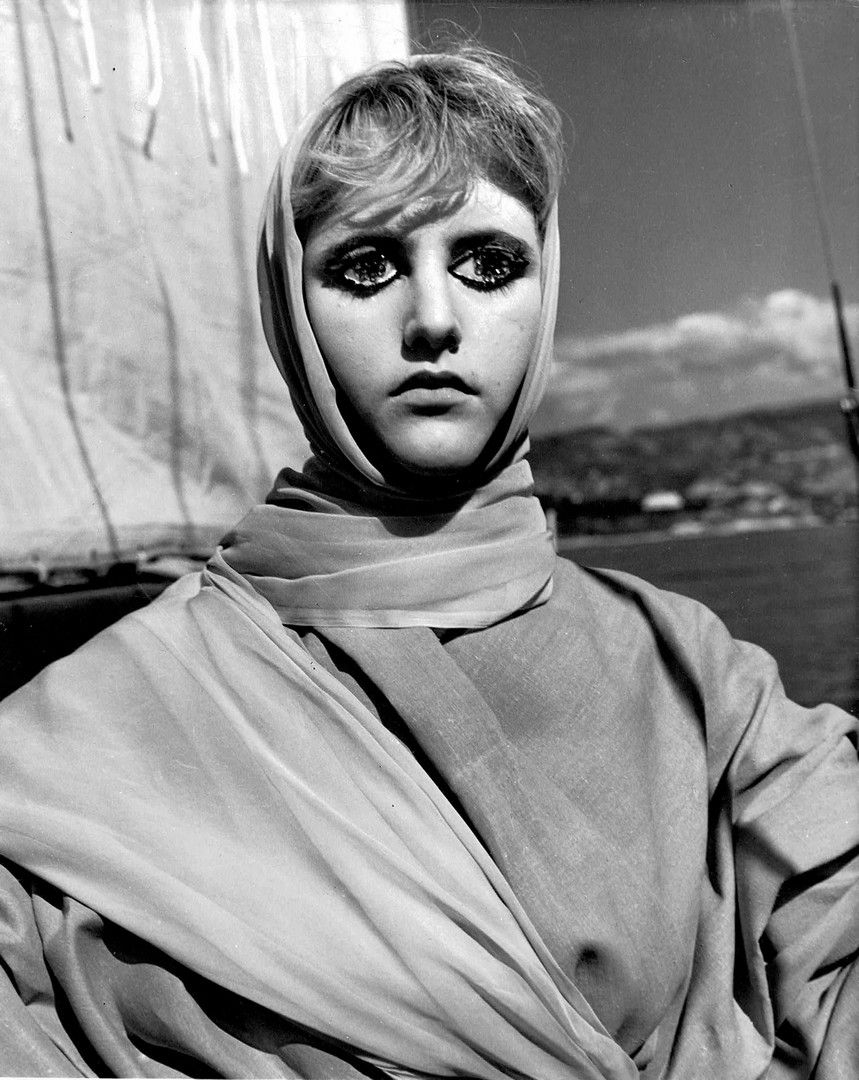 Lucien Clergue | Alice Heyliger as Isolde during the shooting of Jean ...