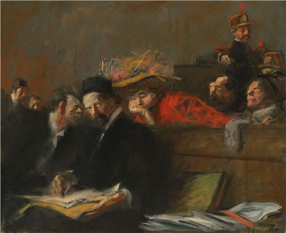 Jean-Louis Forain | Les coulisses du ballet (1905) | MutualArt