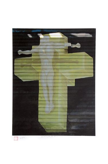 Jonathan Singer | Crucifixion for Pope John Paul II from the Graffiti ...