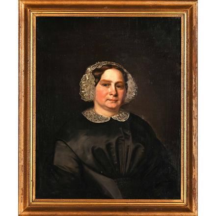 R. Jaeger | Portrait of Ida Louise Antoinette Rosenberg (1853) | MutualArt